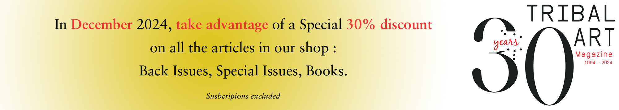 Tribal art and culture magazine | Tribal Art Magazine