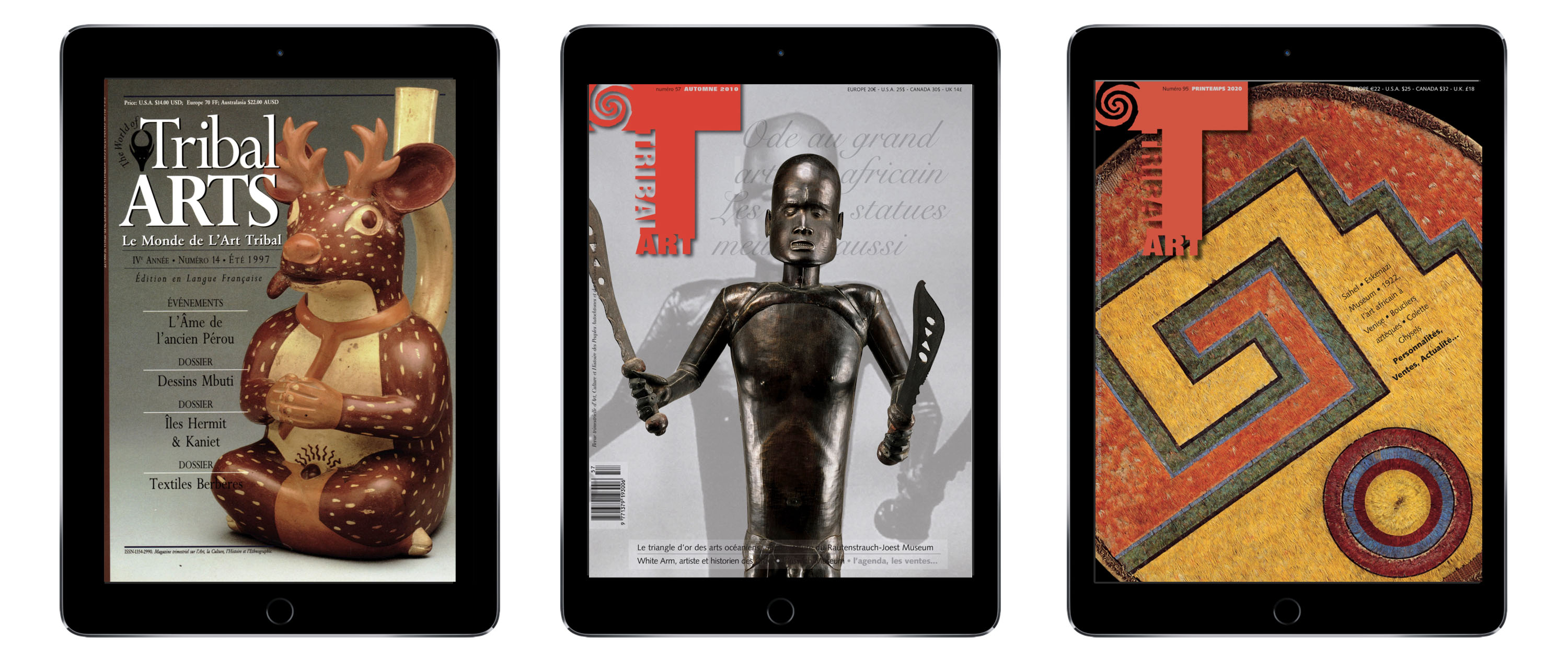 The Complete Archives of Tribal Art magazine