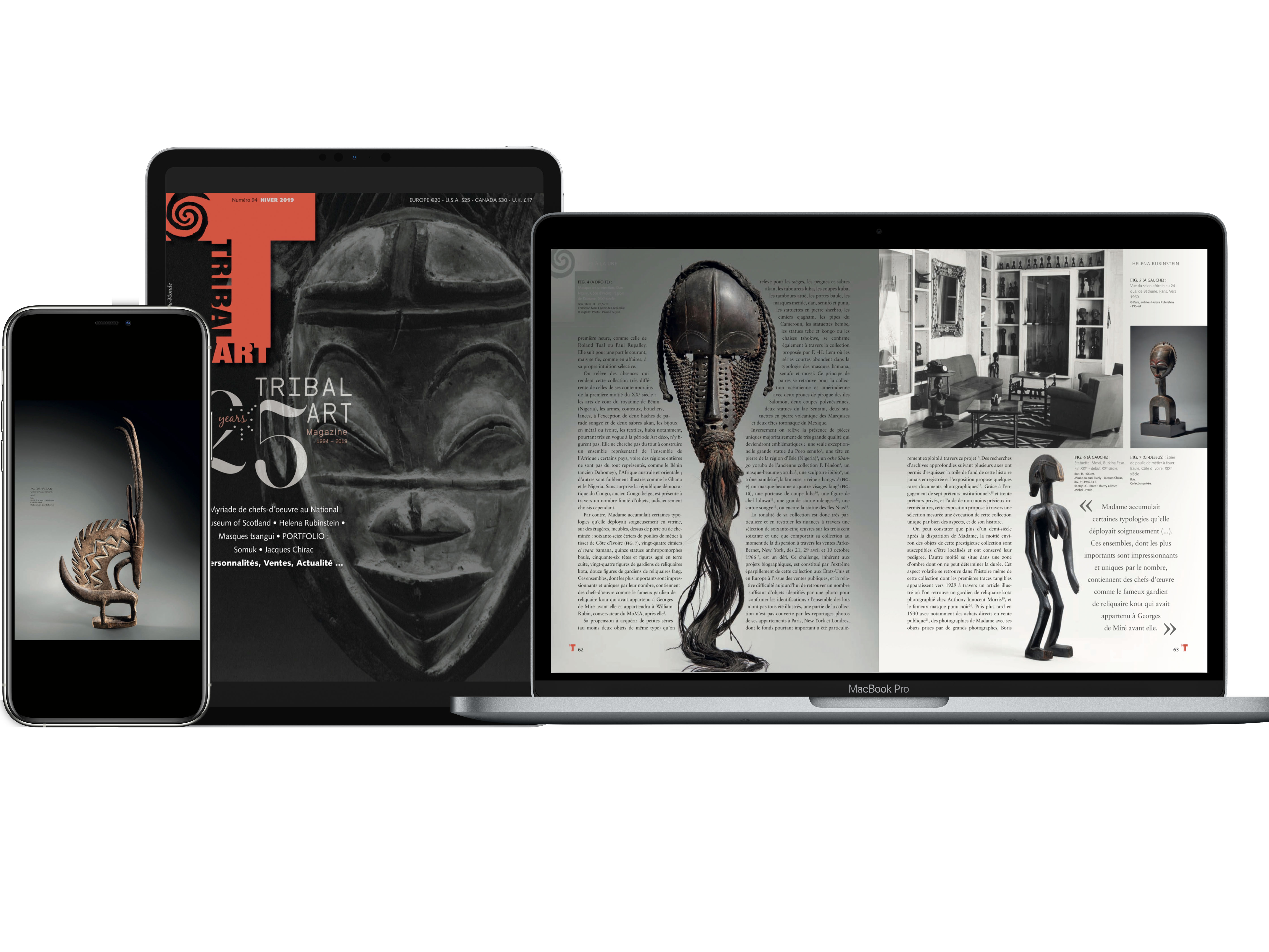 The Complete Archives of Tribal Art magazine